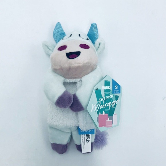 Barkbox | Dog | Bark Box Small Swedish Moosage Cow In Towel Dog Toy New ...